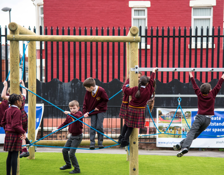 Playground Installed for Winners of £10k Playground - Nexus Education